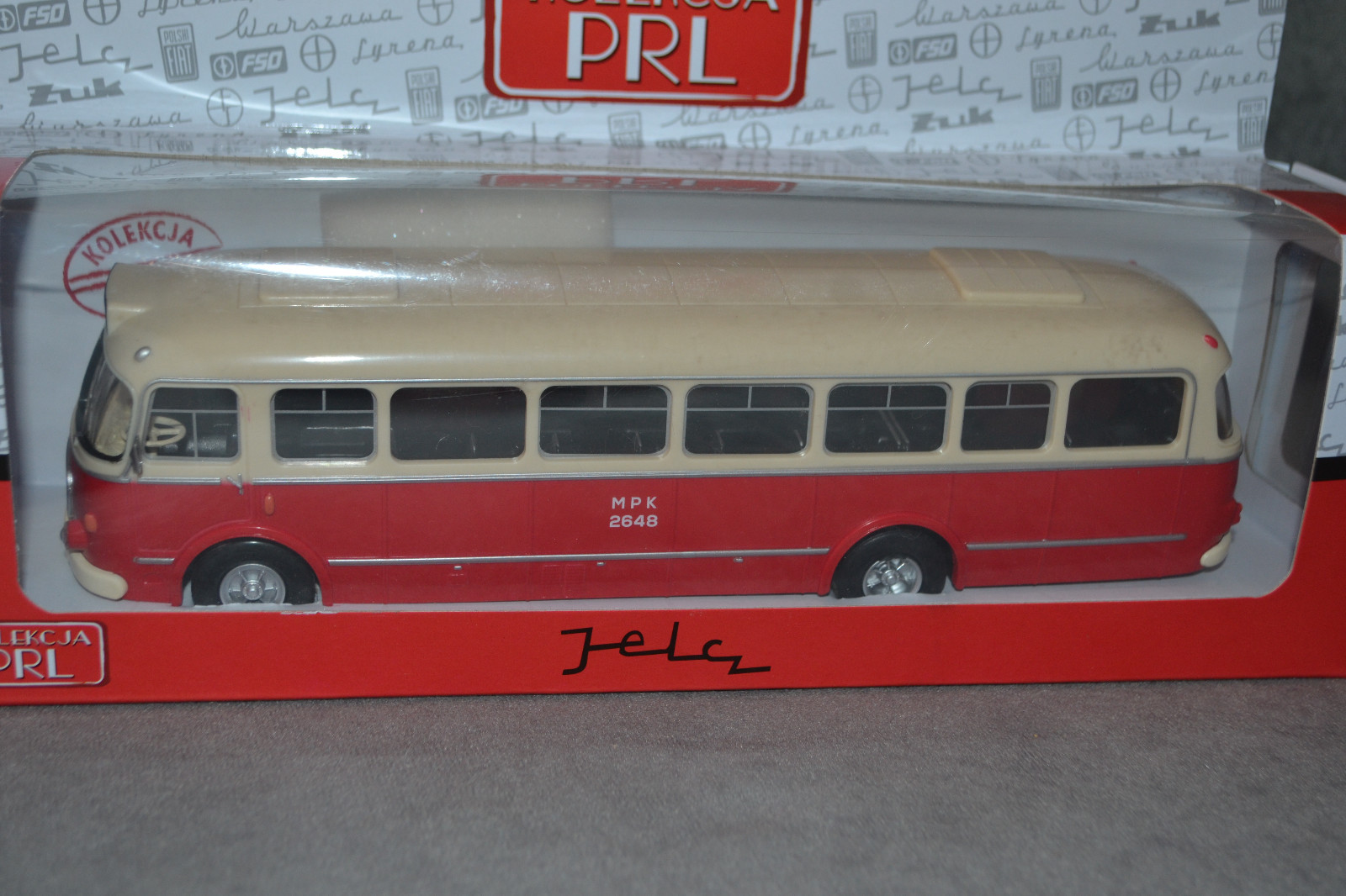 Poland Kolekcja PRL Jelcz 272 MEX Scale 1:43 Plastic Model City Bus ...