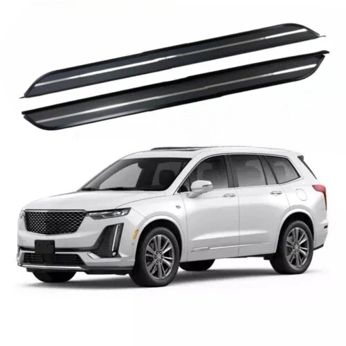 2Pcs Running Boards Side Steps Side Nerf Bars Fits For Cadillac XT6 ...