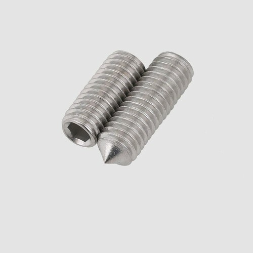 M4 M5 M6 M8 304 stainless steel tip set screws hexagon set screw ...