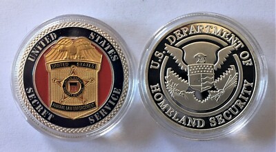Secret Service Presidential Challenge Coin #4 POTUS Trump Obama Biden ...