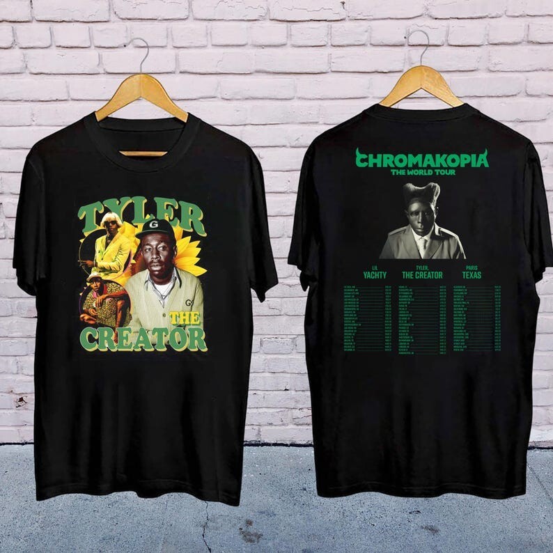 2025 Tour Tyler the Creator Chromakopia Shirt, Tyler … - Gem