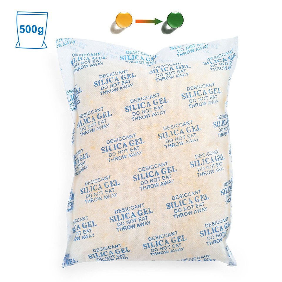 Silica Gel Desiccant Moisture Absorber Dehumidifier Pack Bag Packet ...