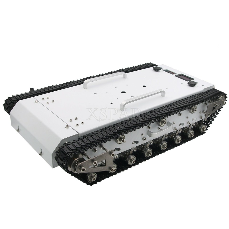 WT600S Assembled Robot Tank Chassis Metal RC Off-Road Tracked Tank Car ...