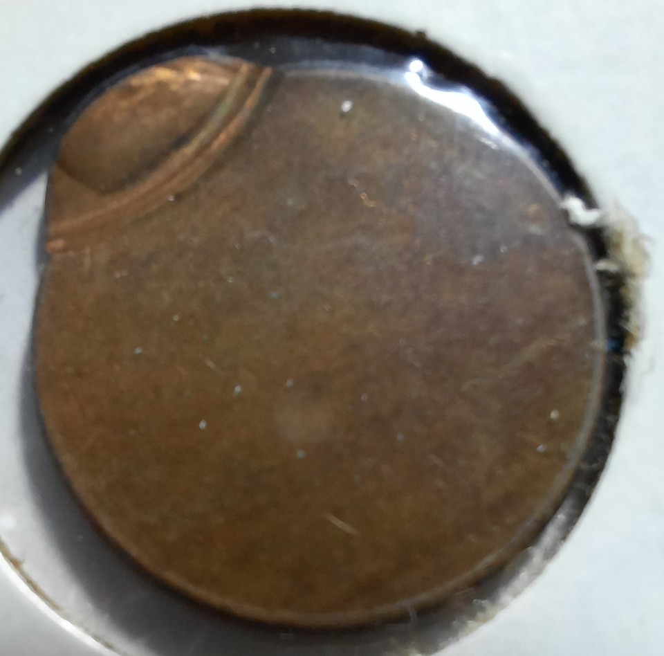 Lincoln Cent (ND) 90% Struck Off Center Error Coin Major Mint Error ...