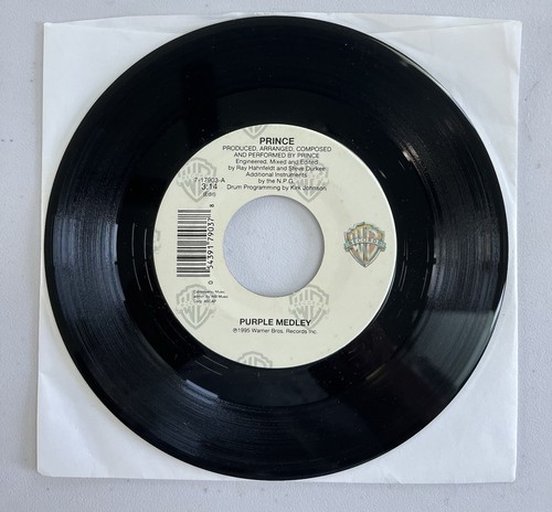 Prince Purple Medley / Kirk J's B Sides Remix 45 RPM Record - Sound ...