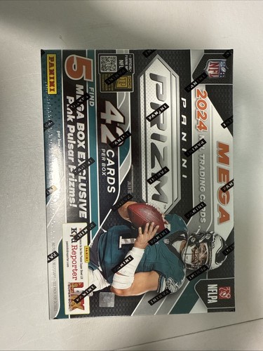 2024 Panini Prizm NFL Football Mega Box - New / Sealed (Pink Pulsar) | eBay