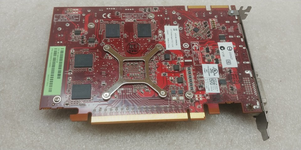 ATI FirePro V4800 1GB GDDR5 DP DVI 3D Full Height Video Graphics Card ...