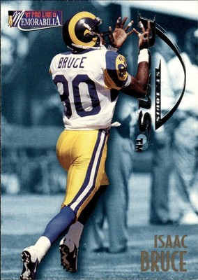 ISAAC BRUCE CARD #MEM47 BUY ANY 2 ITEMS FOR 50% OFF B225R4S5P21 | eBay
