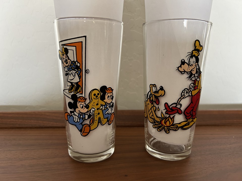 Vintage 1978 Walt Disney Pepsi Collector's Series Glass Minnie Mouse ...