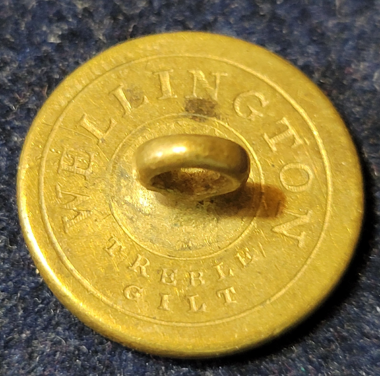 WAR OF 1812 OR NAPOLEONIC ERA ENGLISH PATRIOTIC BUTTON "WELLINGTON" | eBay