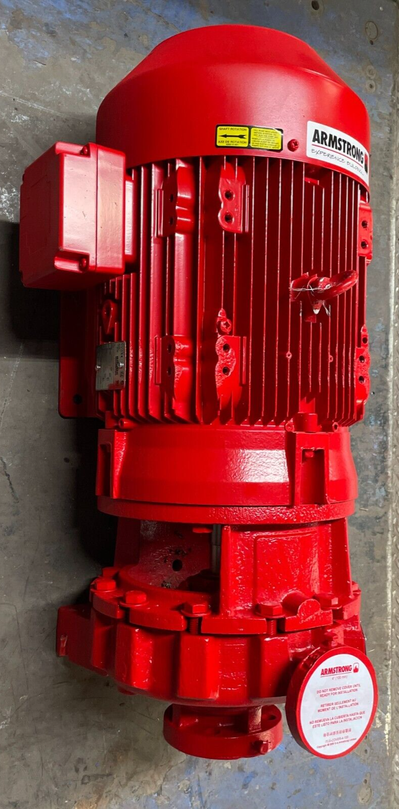 ARMSTRONG SERIES 4280 MOTOR MOUNTED PUMP W/BROOK CROMPTON MOTOR | eBay