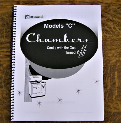 CHAMBERS MODEL C FACTORY MANUAL - VINTAGE CHAMBERS RANGE SERIES | eBay
