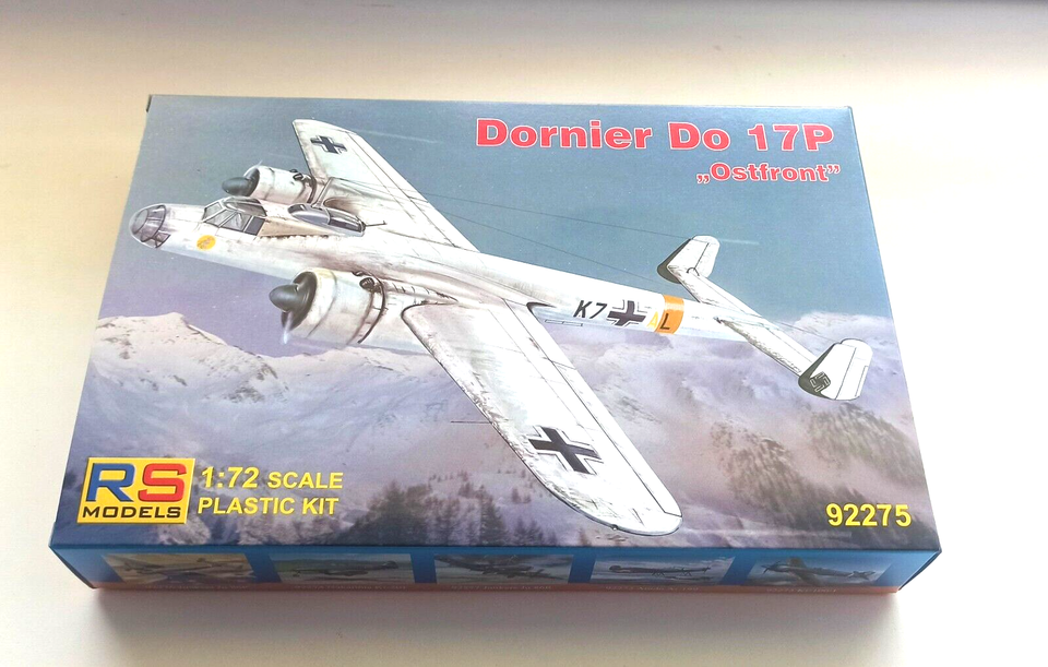 92275 RS Models Dornier Do 17P "Ostfront", Plastic model kit! | eBay