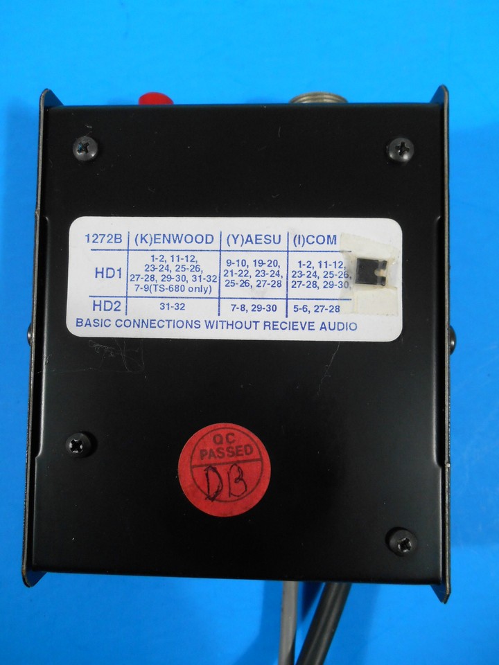 MFJ Microphone/TNC Switch Model MFJ-1272BX Ham Radio | eBay