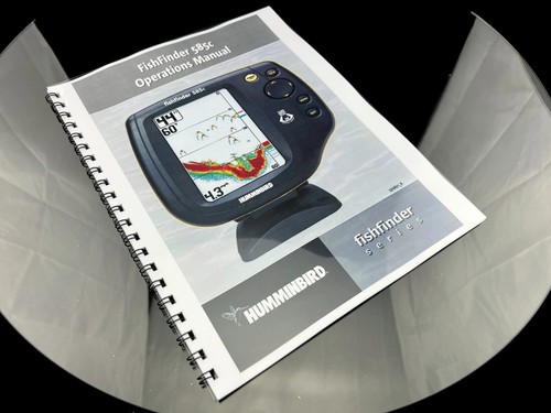 Humminbird 585c Fish Finder Operators Manual User Guide Instructions | eBay