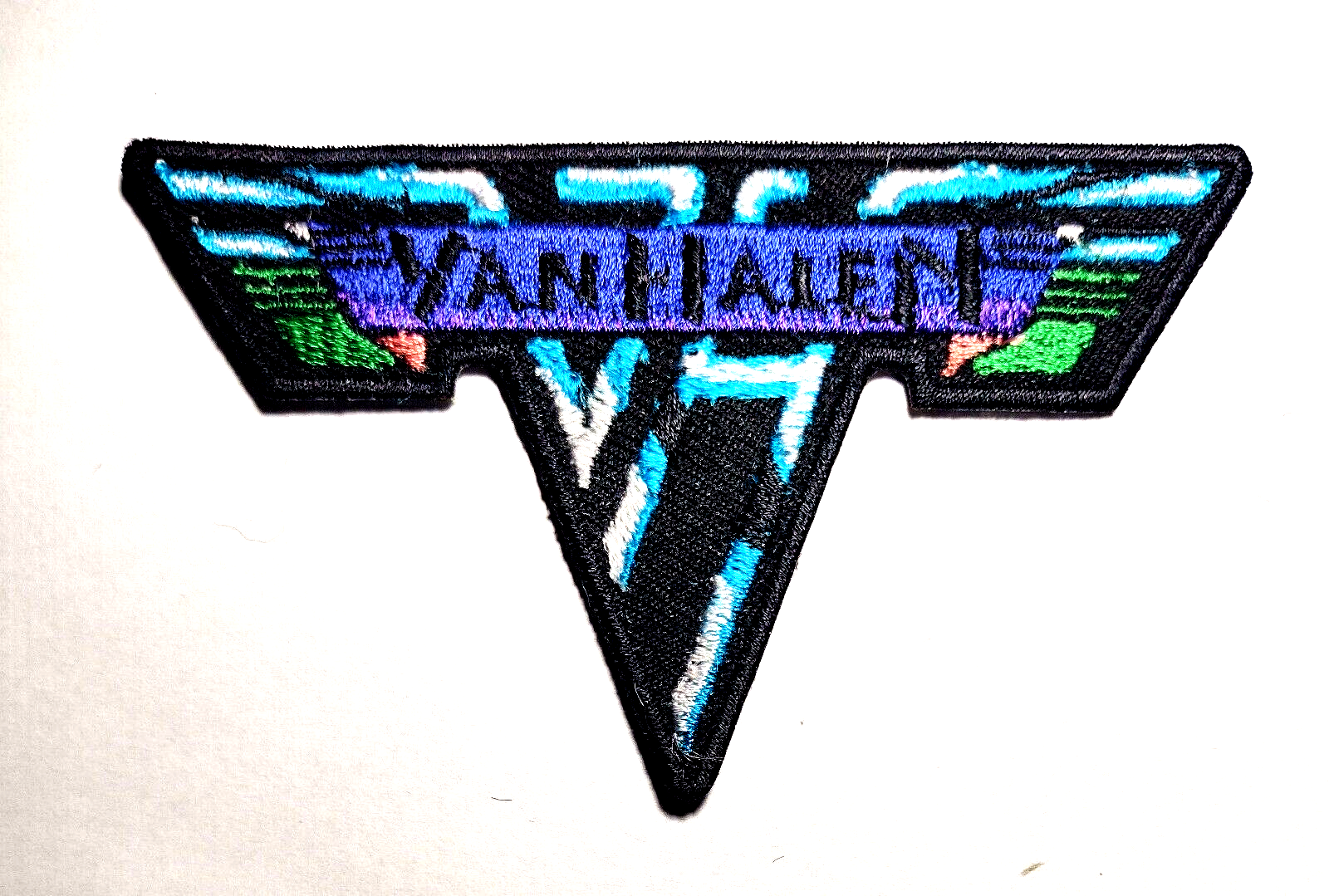 Van Halen VH Logo Est 2.5" Iron On See On Patch Embroidery | eBay