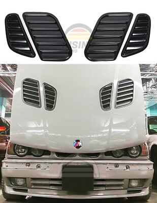 Hood Vents for BMW 5 e34 1988 - 1995 Bonnet Gills Vorsteiner style M5 ...