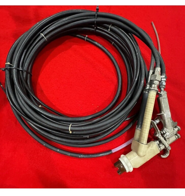 Binks Model 85 Electrostatic Painting Spray Gun & Hose | eBay