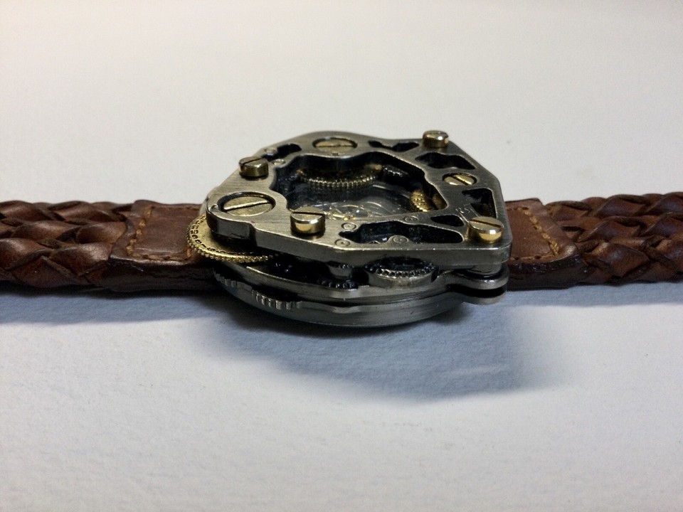 Vintage Steampunk Watch Gear Timepiece, Unique Mechanical Design, Very ...