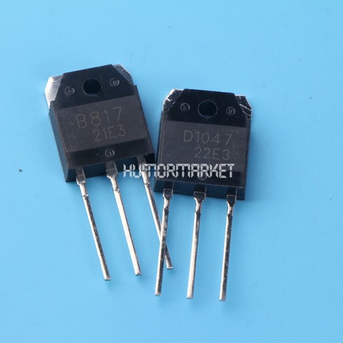 NEW 5pairs KTB817/KTD1047 2SB817/2SD1047 B817/D1047 Power Transistor ...