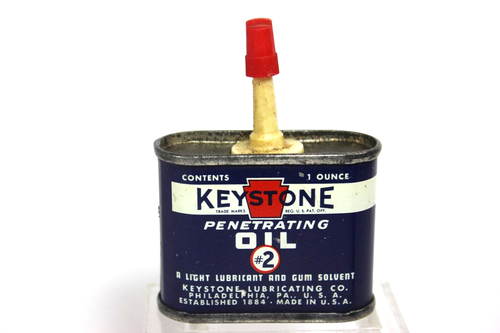 Vintage KEYSTONE # 2 Penetrating Oil 1 oz. TIN | eBay