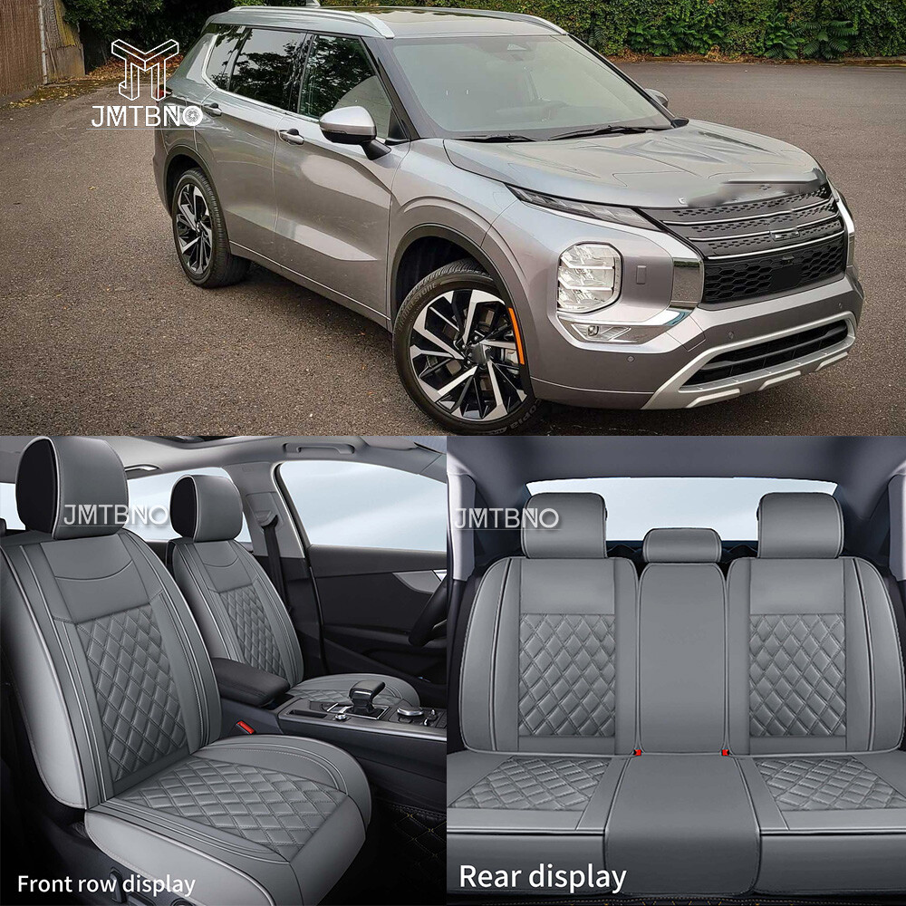 For Mitsubishi Outlander Sport 5 Seat Car Seat Covers PU Leather ...