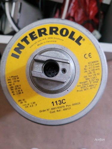 INTERROLL Drum motor 113C | eBay UK