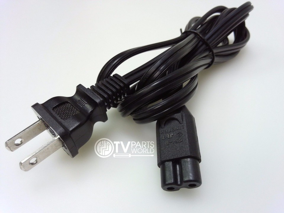 LG RC797T DVD Player Recorder VCR AC Power Cord Cable Wire POWERCORD ...