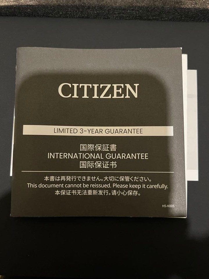 Citizen Cal.B620 Chronograph STI SPORTS Eco Drive Solar Mens Watch Auth ...