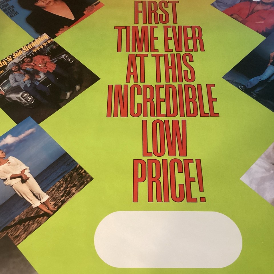 The Nice Price Poster Promo Country Stars 1984 Willie Nelson Merle 24 ...