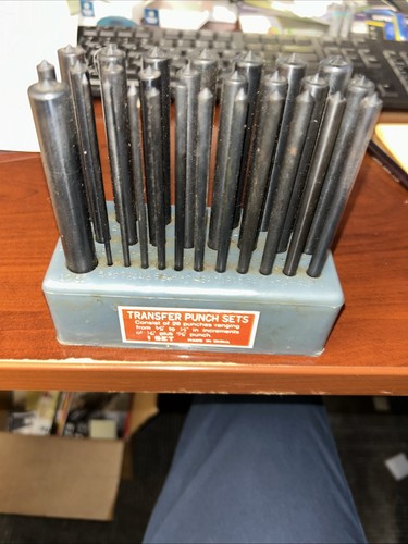 MHC 830-4028 28 Piece Transfer Punch Set. 3/32” To 1/2” And 17/32" C15 ...