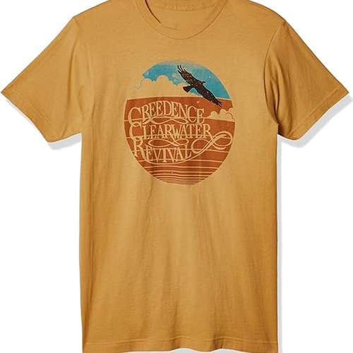 Creedence Clearwater Revival band yellow T-shirt Unisex tee S to 45Xl ...