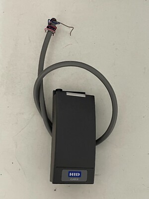 HID iCLASS SE R10 Mini Mullion Proximity Wall Switch Reader Black ...