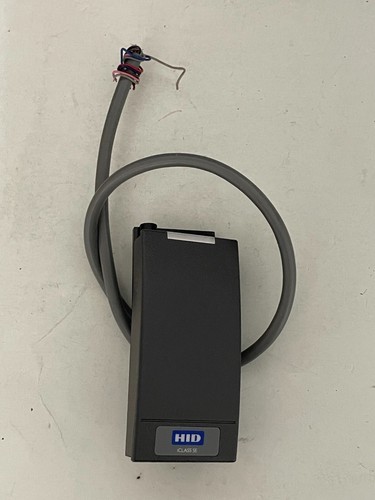 HID iCLASS SE R10 Mini Mullion Proximity Wall Switch Reader Black ...