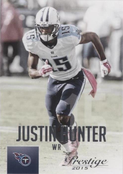 2015 Panini Prestige - Justin Hunter #124 for sale online | eBay