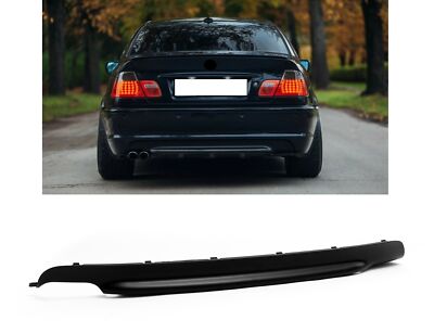 1998-2008 BMW E46 M Package Lower Rear Bumper Spoiler Lip Sport Valance Diffuser For BMW E46 M ...