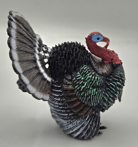 Turkey Figure Toy Child Plastic Gift Figura Pavo Real Niño Juguete ...