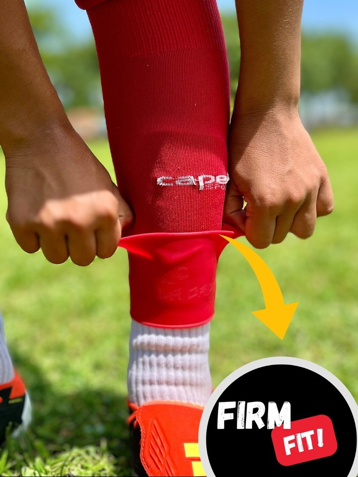 SOCCER SHIN GUARD STRAPS - SILICONE SHIN GUARD HOLDERS, SHIN GUARD ...
