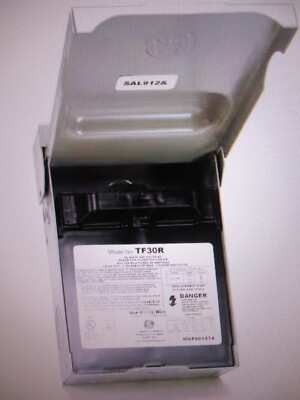 GE 30-Amp 120/240-Volt Fused AC Disconnect - TF30RCP | eBay