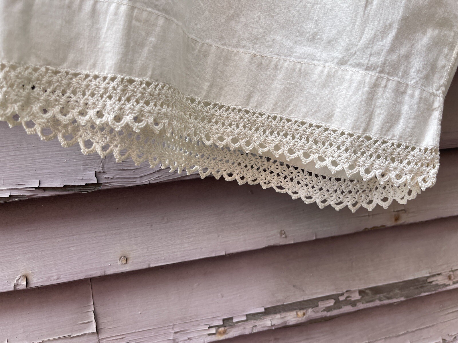 Antique White Victorian Split Crotch Bloomers-underga… - Gem