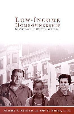 James A. Johnson Metro Ser.: Low-Income Homeownership : Examining the ...
