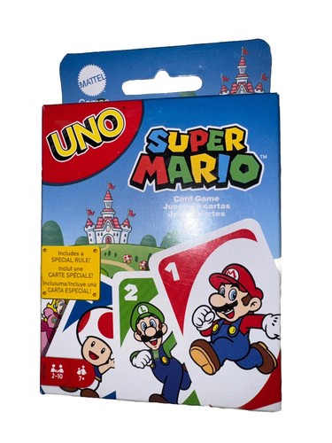 Super Mario Uno Card Game, 2-10 Players, Brand New | eBay