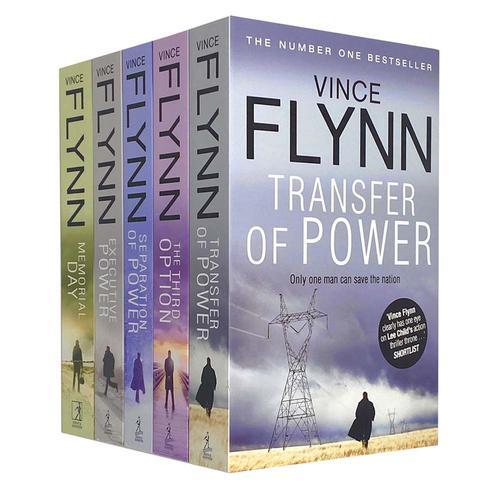 A Mitch Rapp Novel Series 5 Books Collection Set By Vince Flynn PB NEW ...