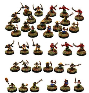 15mm Japanese Fantasy-Sengoku–Unpainted 15mm Scale Miniatures-Multi ...
