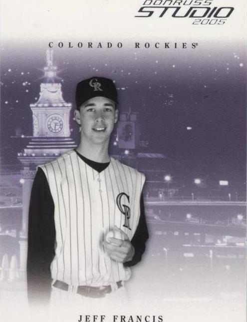 2005 Donruss Studio - Jeff Francis #100 for sale online | eBay