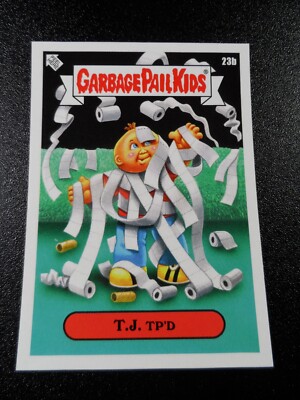 T.J. TP'd Mischief Night 10/30 Bizarre Holidays 2020 Garbage Pail Kids ...