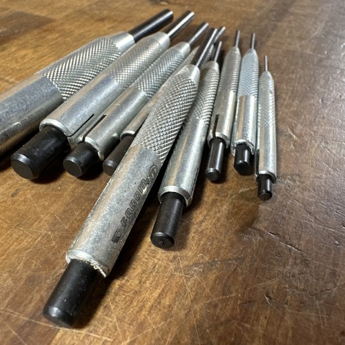 Facom 251 A. JS9 Pin Punch Set With Sleeve 9 Piece Set | eBay