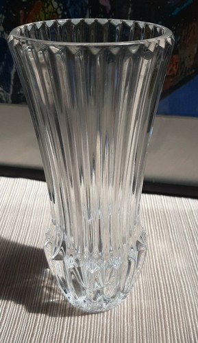 1977 FOSTORIA CRYSTAL BUD VASE Collectible Avon Representative Seasons Greetings | eBay