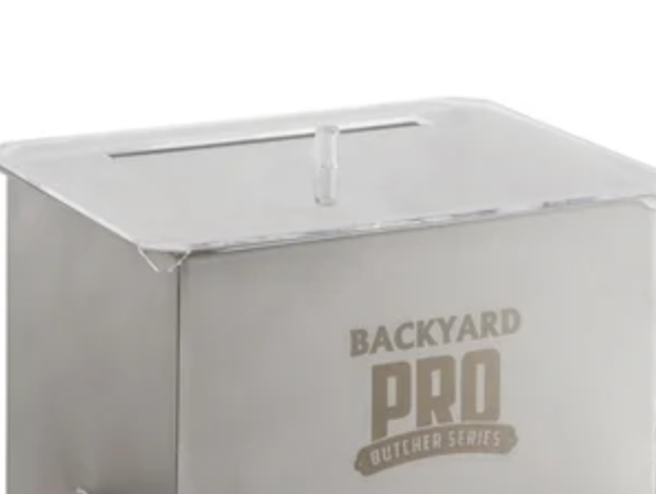 Commercial 20 lb Countertop Manual Butcher Meat 4.2 Gal Mixer w ...