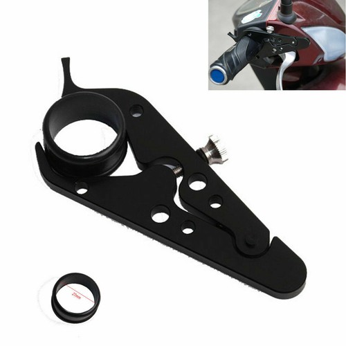 Motorcycle Black Cruise Control CNC Throttle Lock Assist Accessories ...